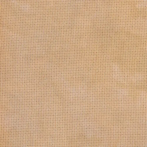 Aida Coffee Stain (18 ct) by Cedar River Linen - Colorado Cross Stitcher