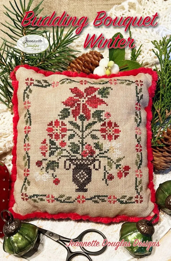 Budding Bouquets #2 Winter by Jeannette Douglas Designs - Colorado Cross Stitcher