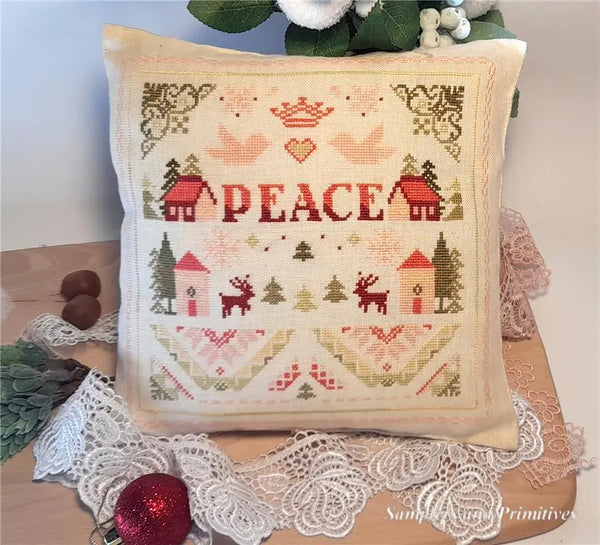 Christmas Quaker II Peace by Samplers and Primitives - Colorado Cross ...