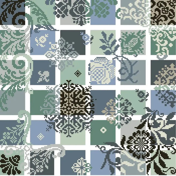 Die Farben des Wassers (The Colors of Water) by Historische Stickmuste ...