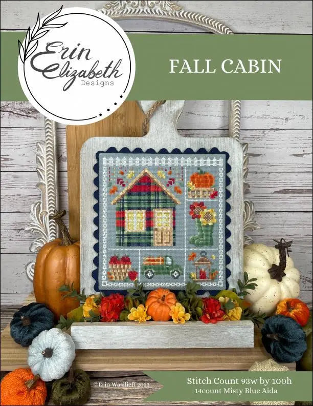 Fall Cabin by Erin Elizabeth Designs - Colorado Cross Stitcher