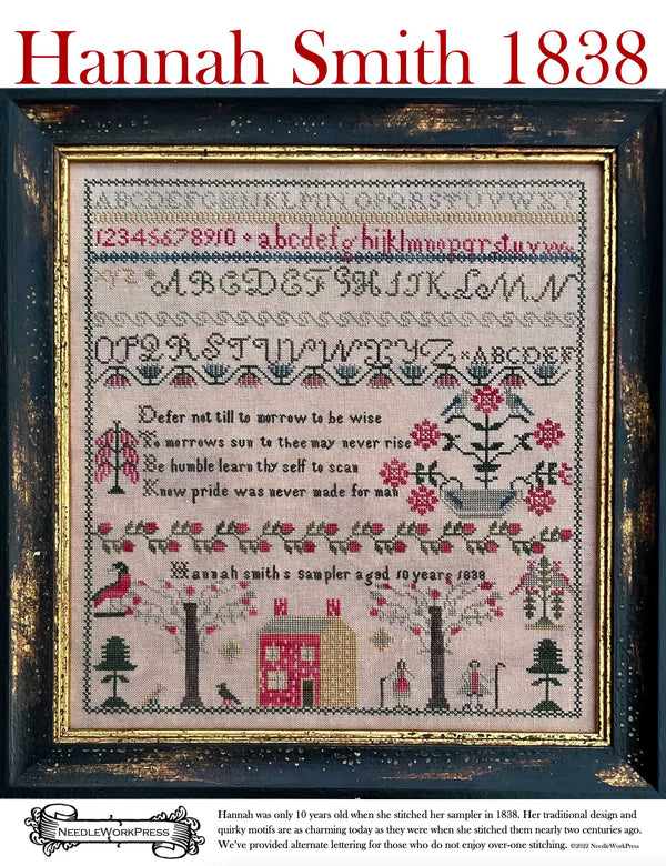 Hannah Smith 1838 by Needlework Press - Colorado Cross Stitcher