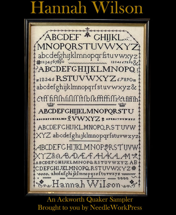 Hannah Wilson by Needlework Press - Colorado Cross Stitcher