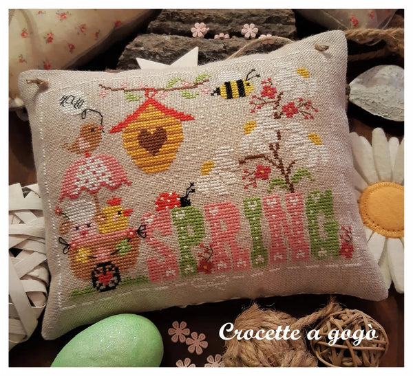 Hello Spring by Crocette a gogo - Colorado Cross Stitcher