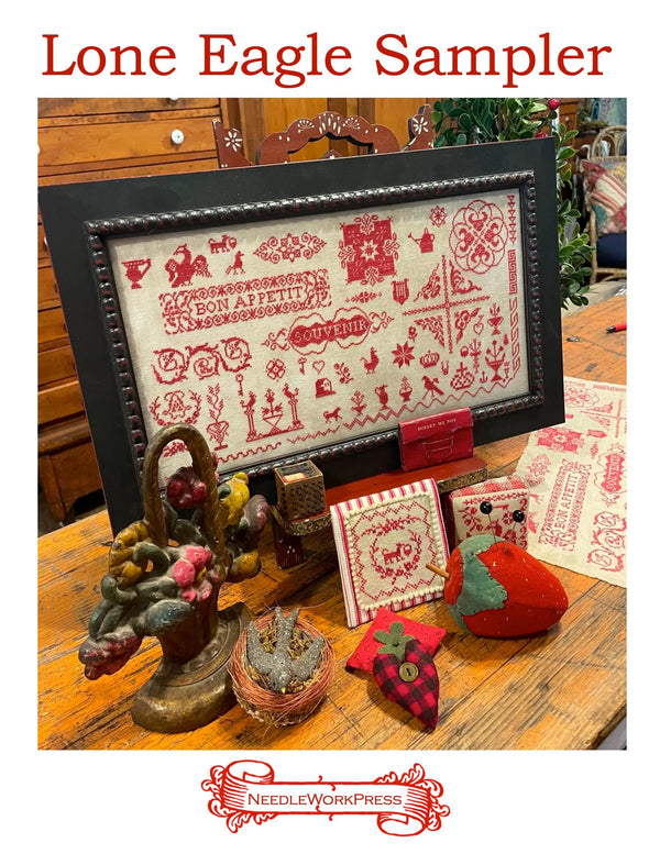 Lone Eagle Sampler by NeedleWork Press - Colorado Cross Stitcher