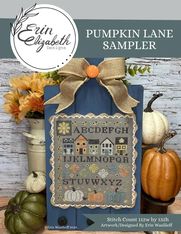 Pumpkin Land Sampler by Erin Elizabeth - Colorado Cross Stitcher