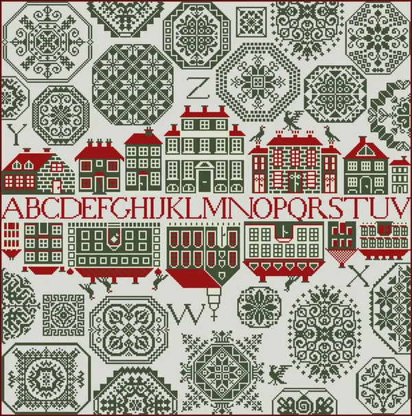 Historische Stickmuster - Colorado Cross Stitcher