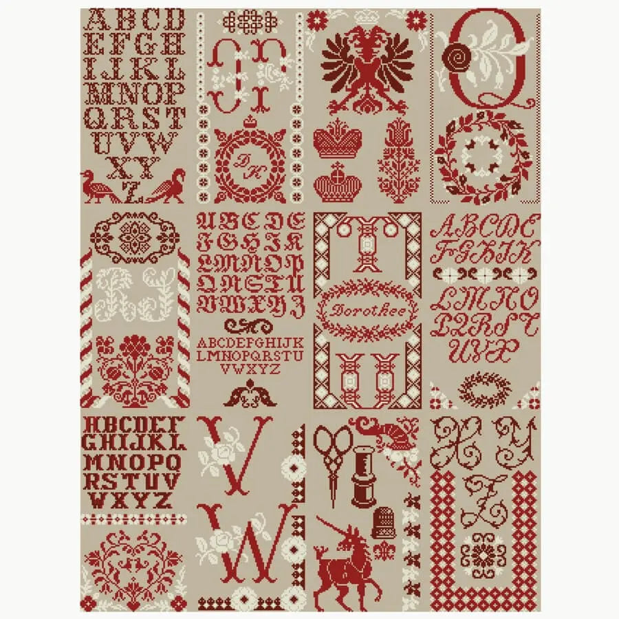 Historische Stickmuster - Colorado Cross Stitcher