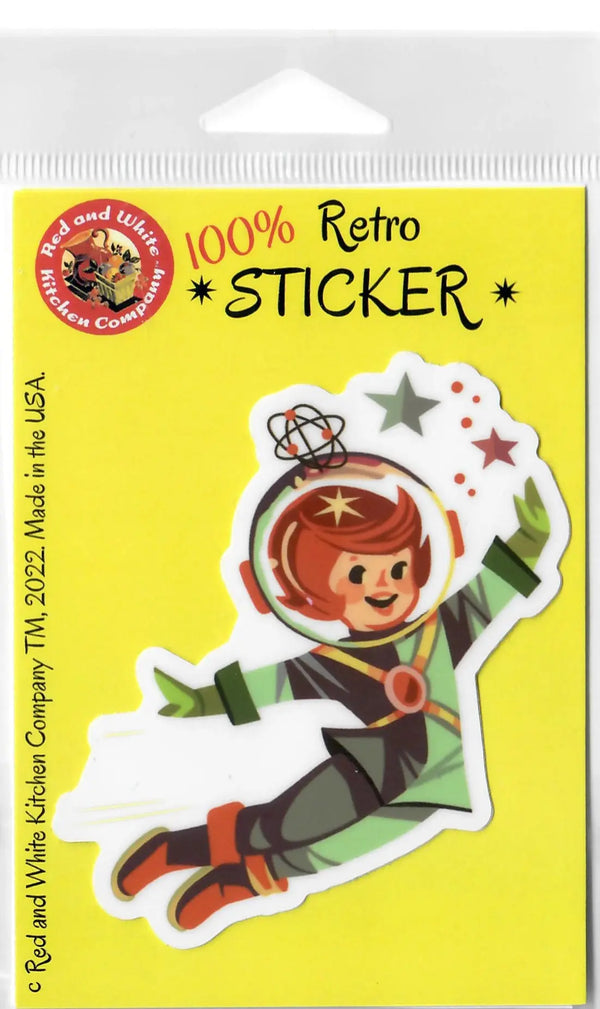 Space Girl Retro Stitcker by Red and White Kitchen Company - Colorado ...
