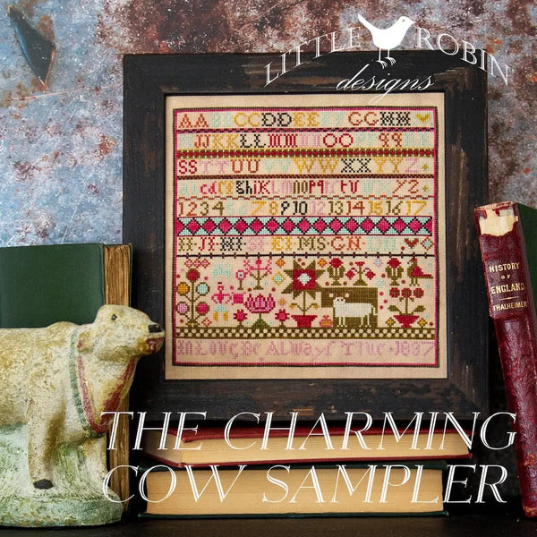 The Charming Cow Sampler by Little Robin Designs - Colorado Cross Stitcher