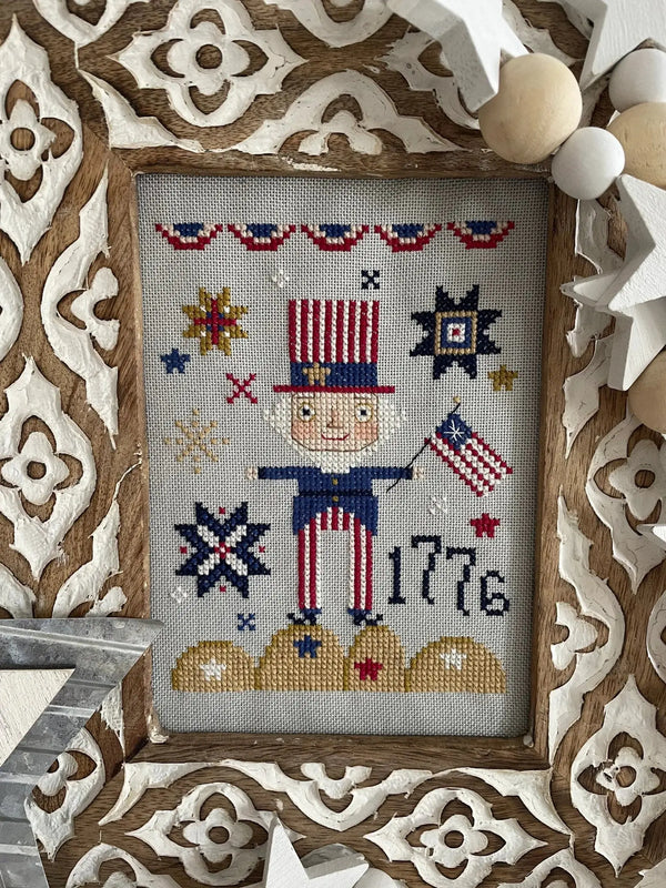 Uncle Sam by Emily Call Stitching - Colorado Cross Stitcher
