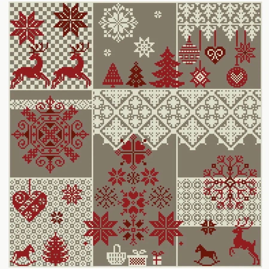 Historische Stickmuster - Colorado Cross Stitcher