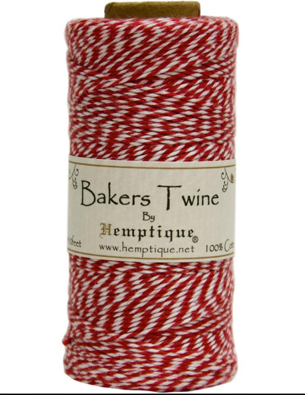 Baker's Twine Red by Hemptique - Colorado Cross Stitcher