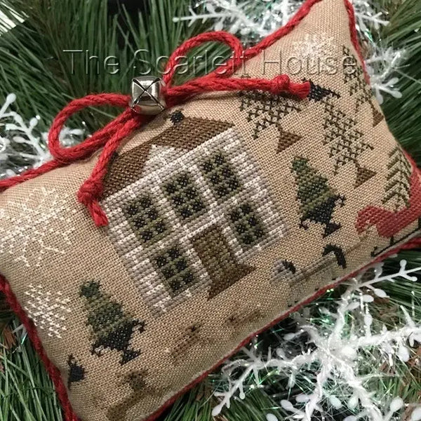Bringing Home the Tree by The Scarlett House - Colorado Cross Stitcher