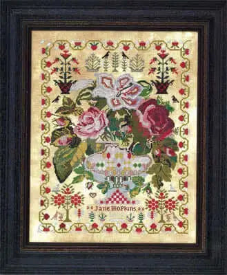 Jane Hopkins 1875 by Hands Across the Sea - Colorado Cross Stitcher