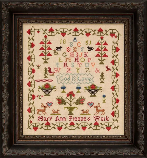 Mary Ann Preece 1851 by Hands Across the Sea - Colorado Cross Stitcher