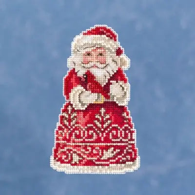 Santa with Cardinal (20-1913) by Mill Hill - Colorado Cross Stitcher