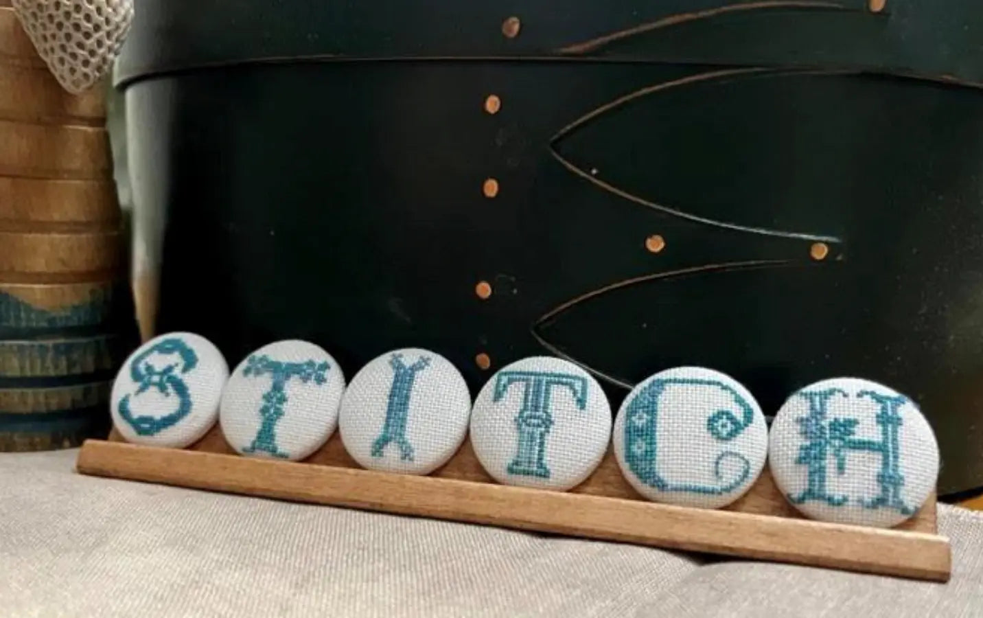 Stitch Buttons by Running with Needles & Scissors - Colorado Cross Stitcher